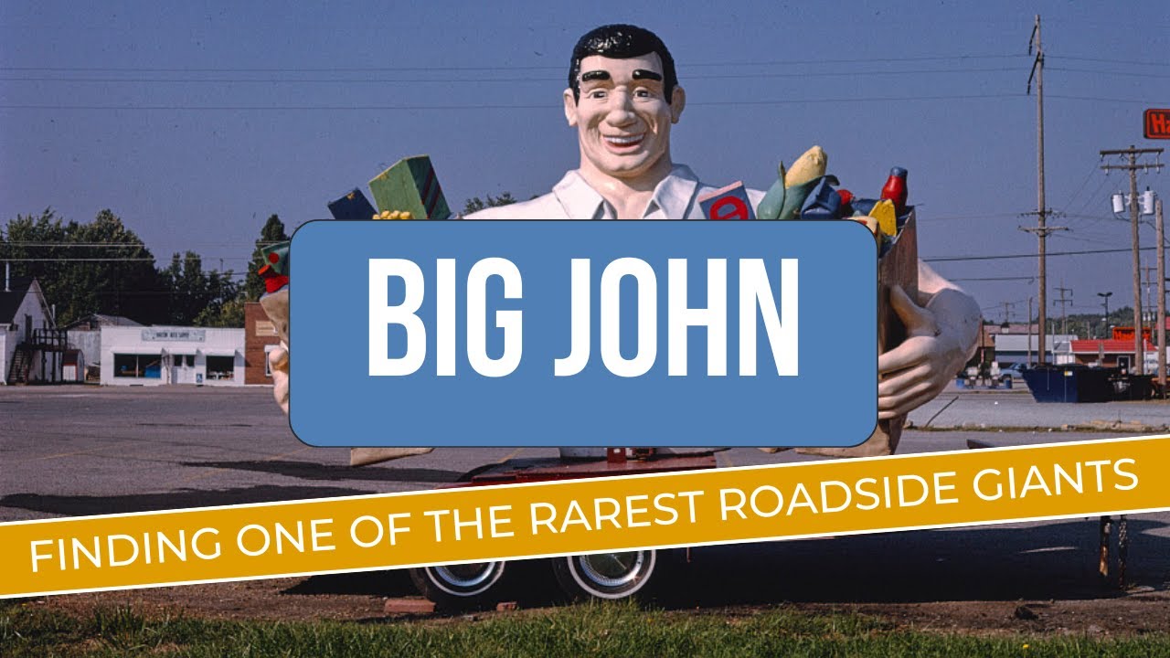 Big John One Of The Rarest Roadside Giants - YouTube
