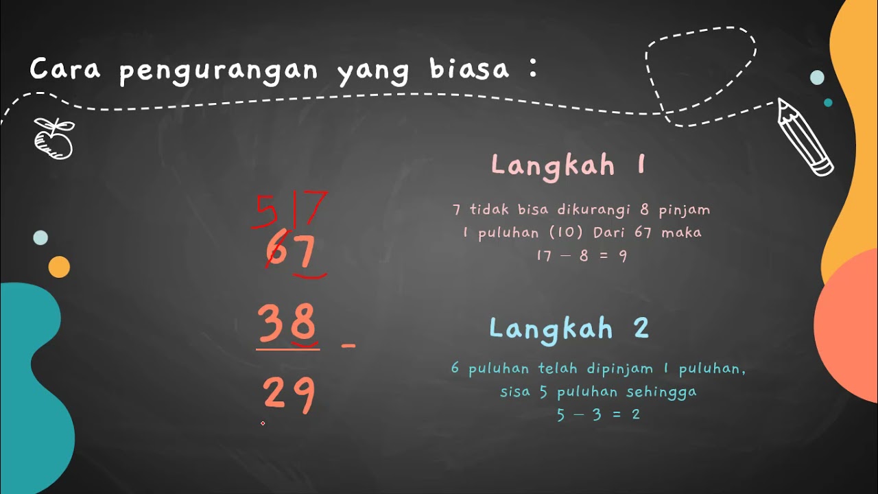 GoLearning "Trik pengurangan angka kecil ke angka besar" - YouTube