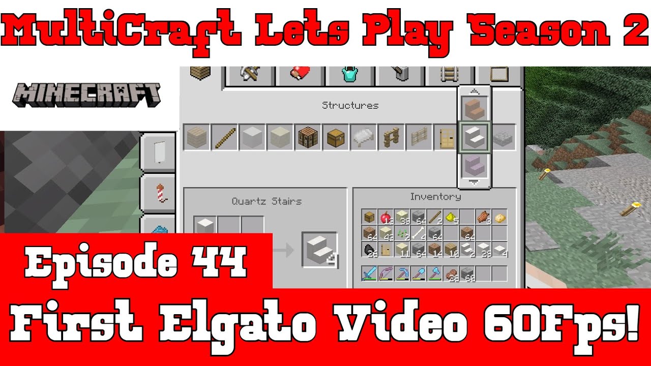 MultiCraft Minecraft Lets Play S2 :: New Elgato 60fps :: E44 - YouTube