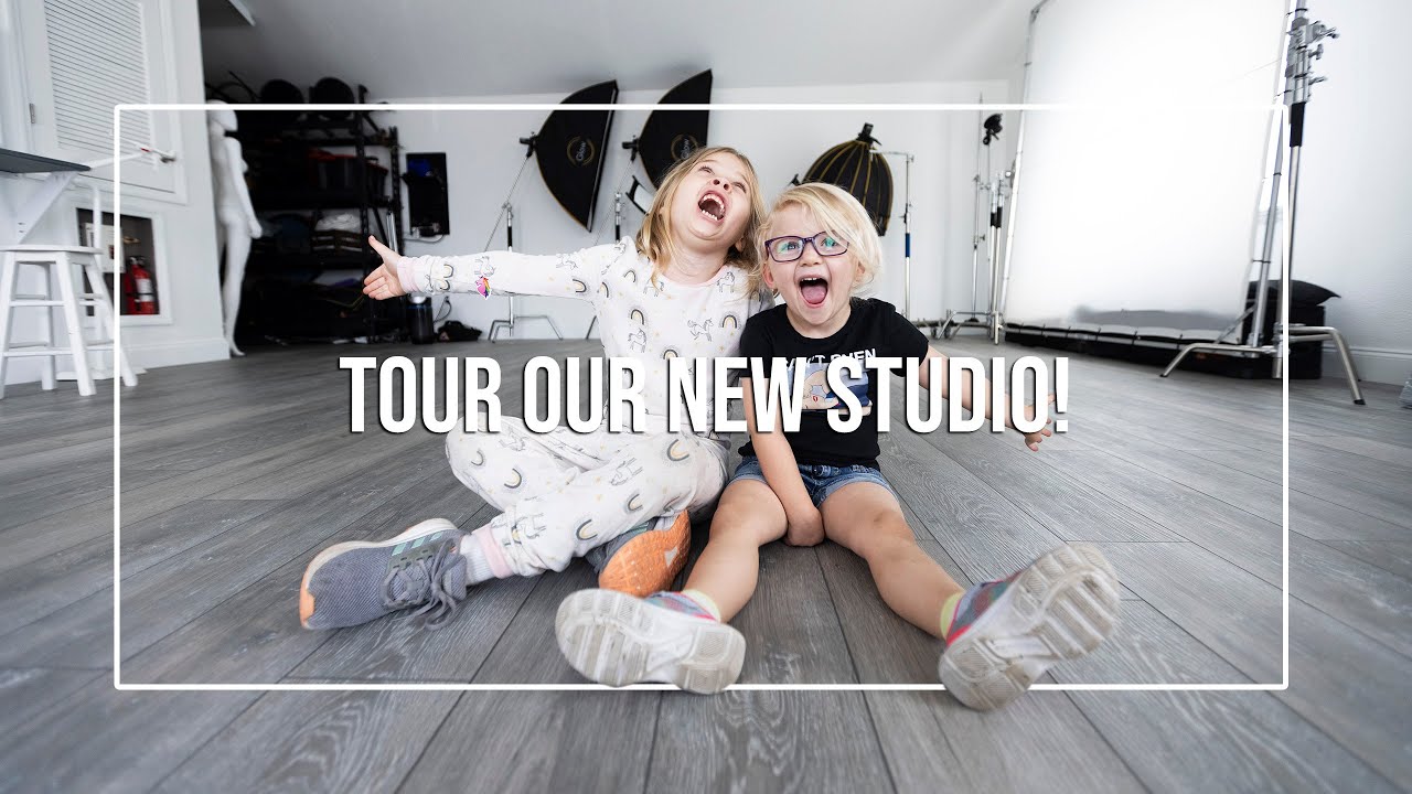 Building Our New Photography Studio - Part 5 - The Tour - YouTube