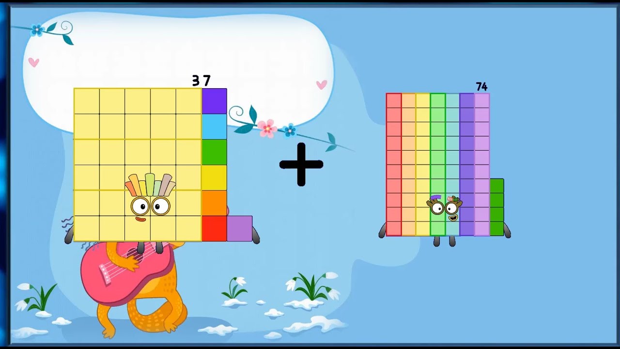 Numberblocks Math: Undecimalblocks Square on the Moon | Learn to Count ...