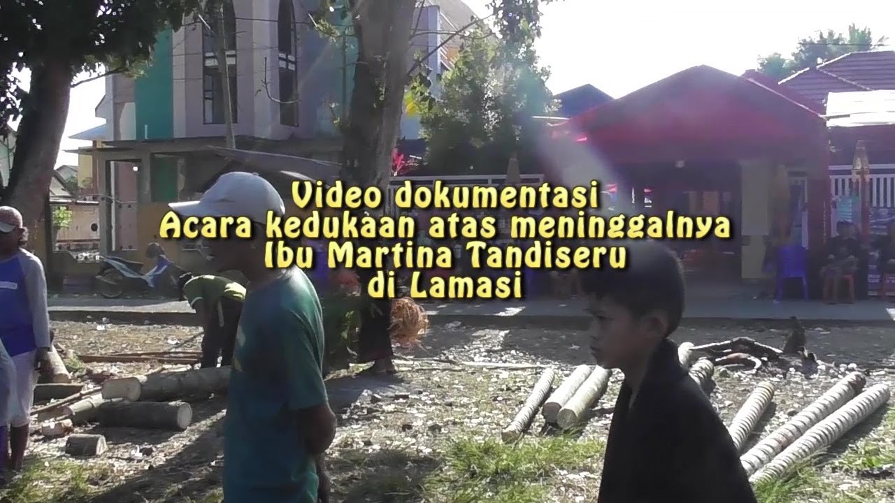 Dokumentasi Hari Ketiga Acara Kedukaan Atas Meninggalnya Ibu Martina