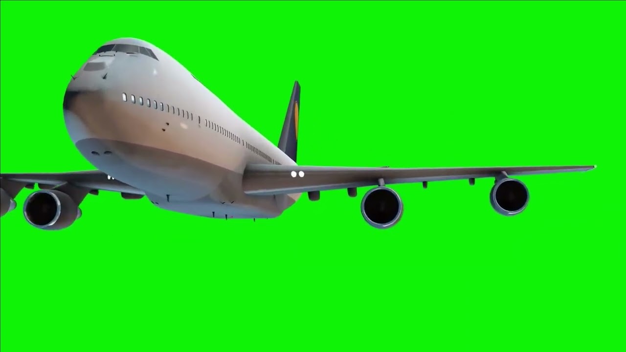 Airplane Green Screen Video | Airplane green screen effects | Airplane ...