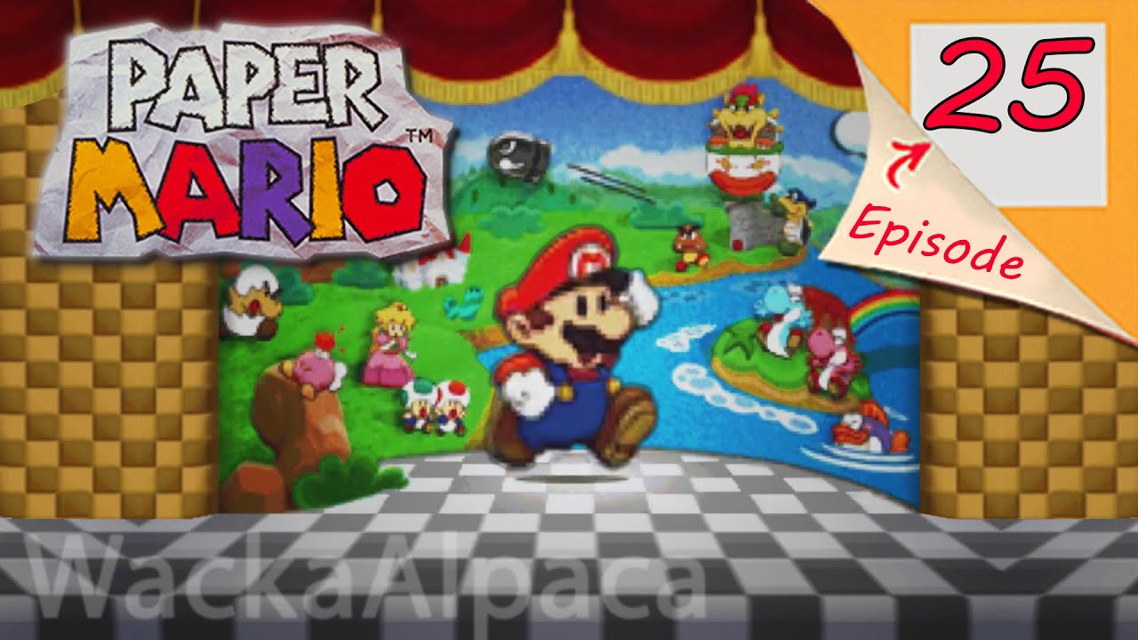 Wacka Plays: Paper Mario (N64) Part 25 - Journey Through Forever Forest ...