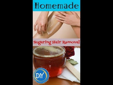 DIY : sugaring wax + Application + clean up (All in one)