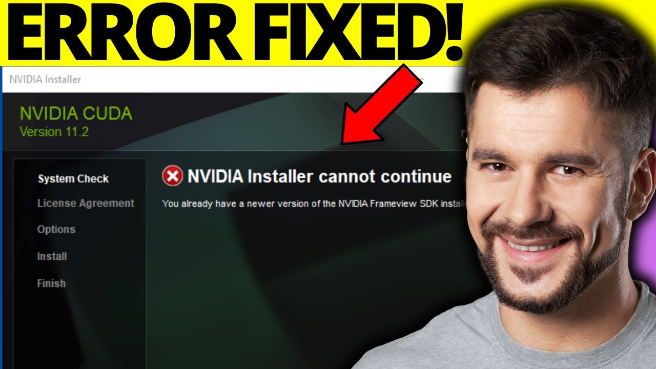 Fix Nvidia Installer Cannot Continue in Windows 11 - YouTube
