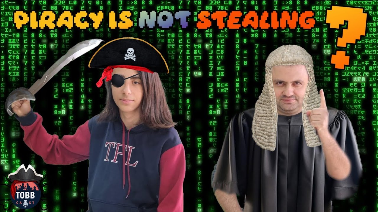 Piracy isn't stealing? Seriously?! - YouTube