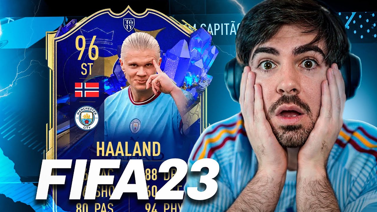 HALLAND TOTYYYY ELE VEIO!!! FUT DRAFT FIFA 23 - YouTube