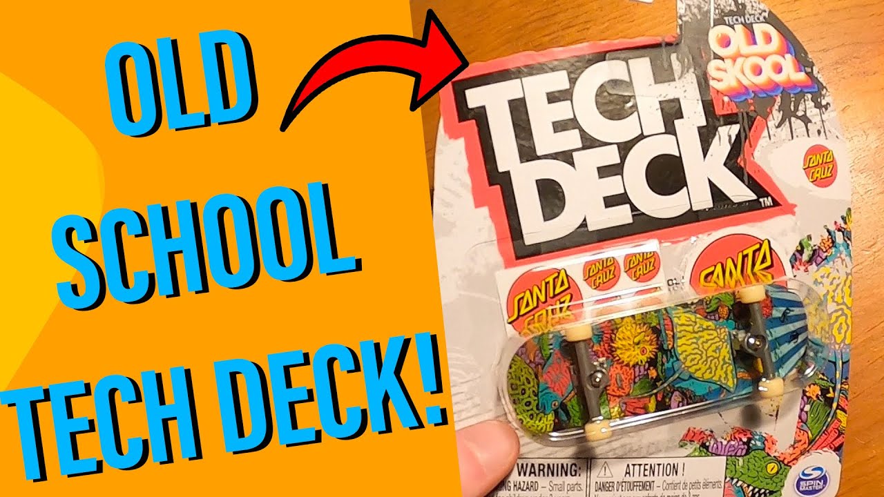 Old School Tech Deck Fingerboard Unboxing - Good Blessings ...