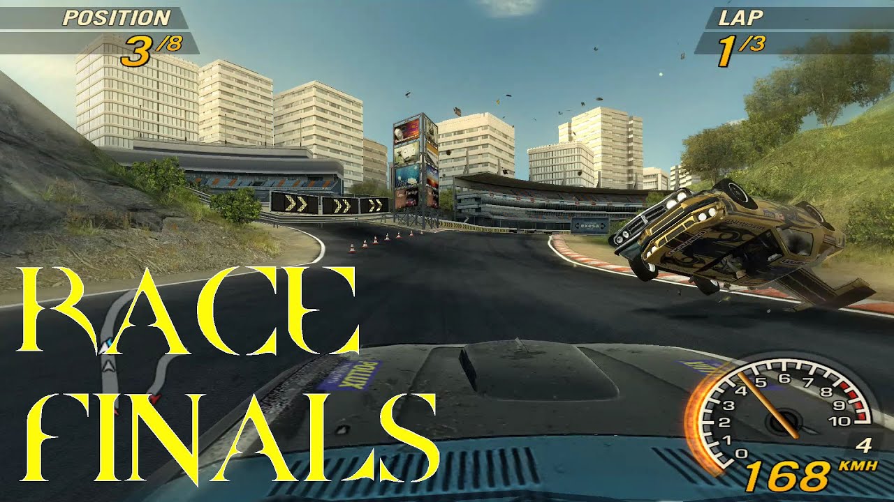 Flatout 2 - Race Finals - 1080p 60Hz - YouTube
