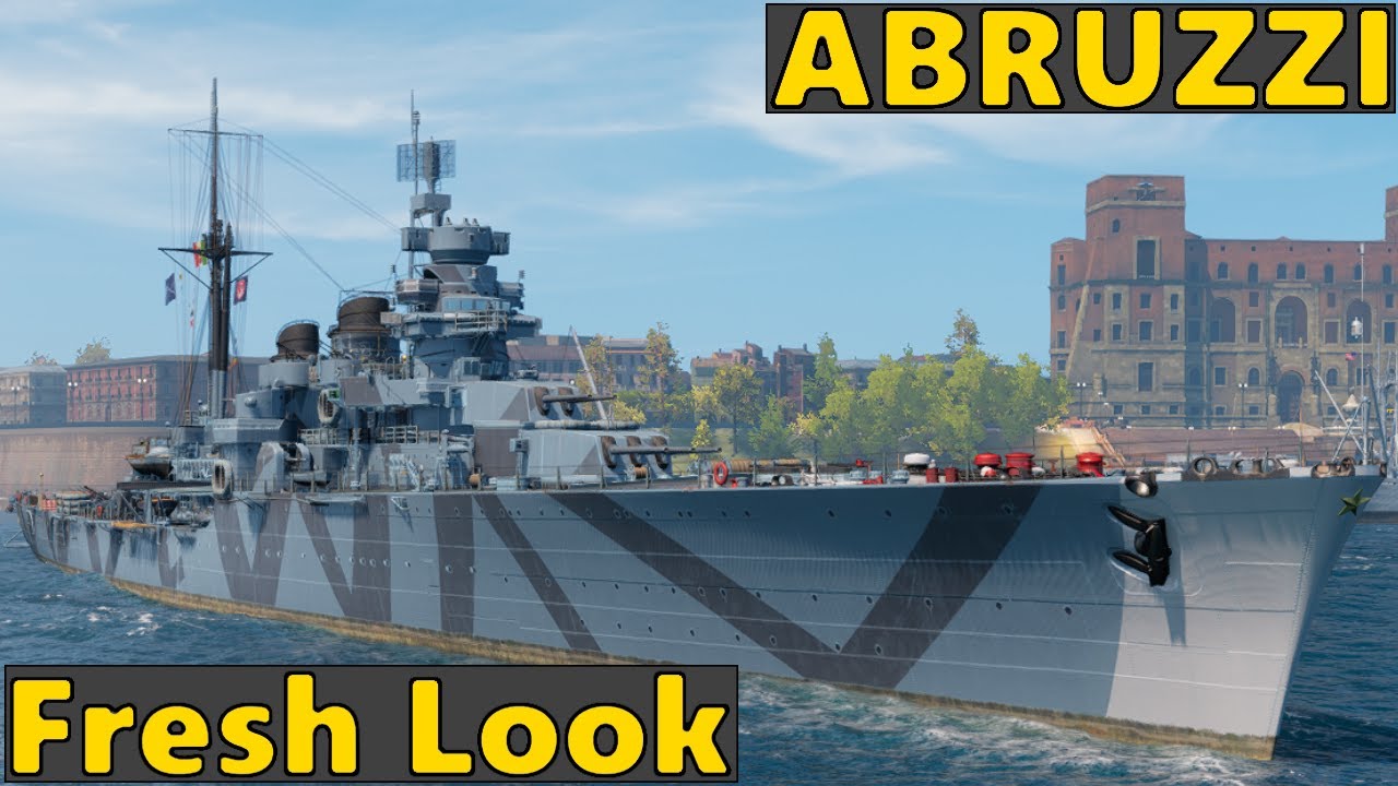 Duca Degli Abruzzi - Italian Light Cruiser | World of Warships - YouTube