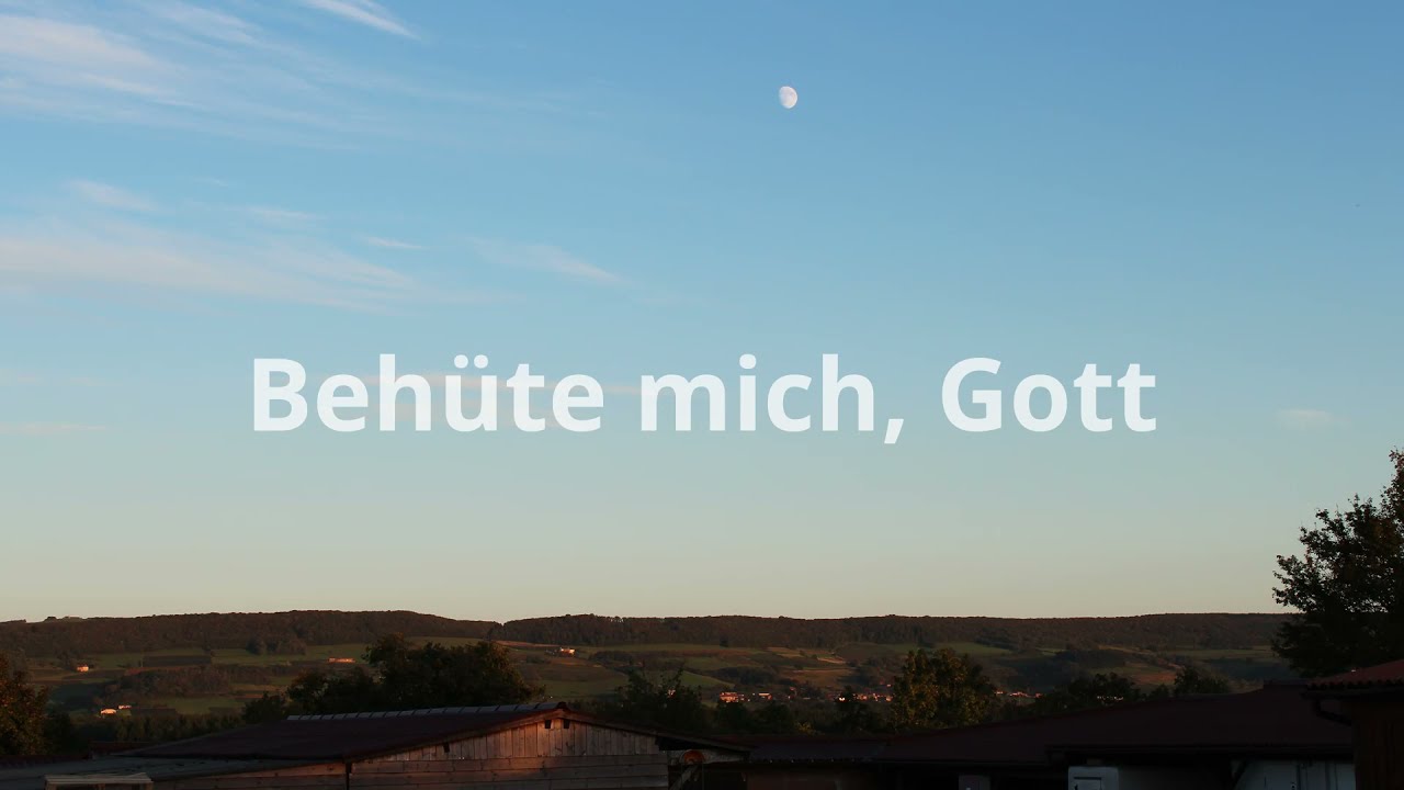 Taizé - Behüte mich Gott (Piano meditation) - YouTube