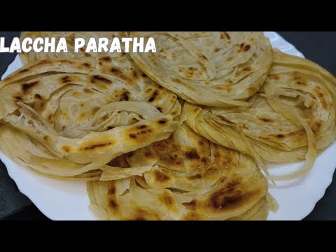लच्छा पराठा बनाने का आसान तरीका |Laccha paratha Multi Layer easy recipe ...