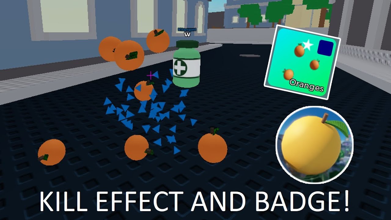 HOW TO GET THE ORANGES KILL EFFECT AND THE CITRUS QUEST BADGE IN ...