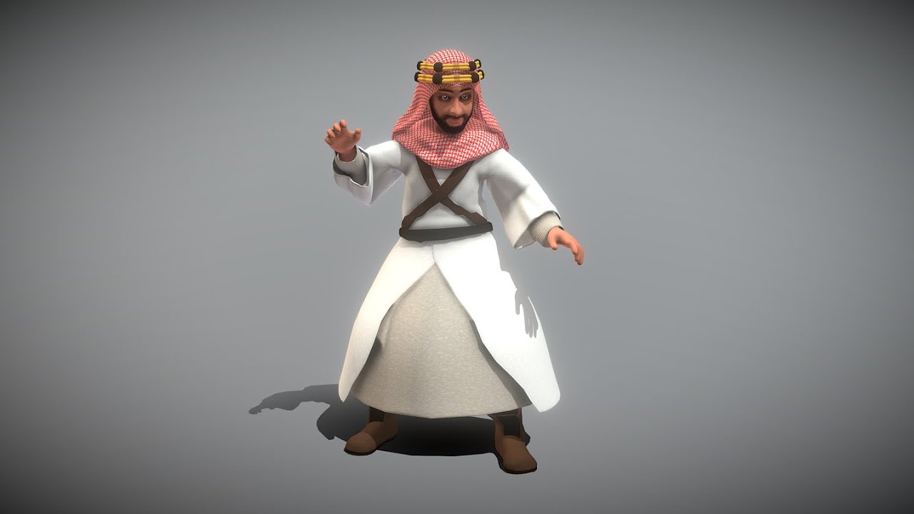 3D Model - Arab - Downloadable - YouTube