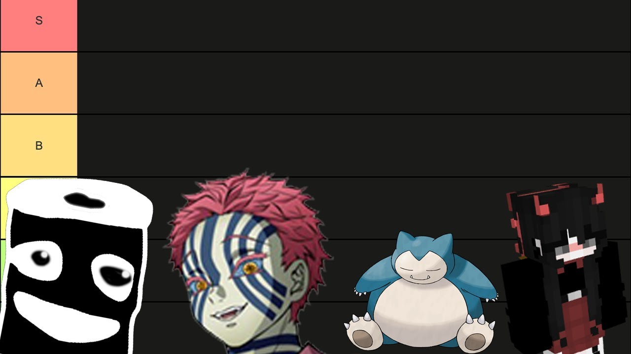 LIVE TIER LIST (Yvnis08,Gaby Katy,Akazan_) - YouTube