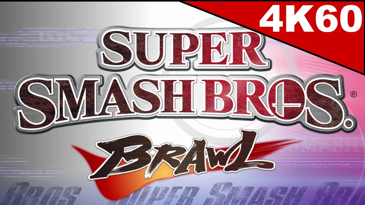 SUPER SMASH BROS BRAWL | Intro - [4K]60FPS - YouTube