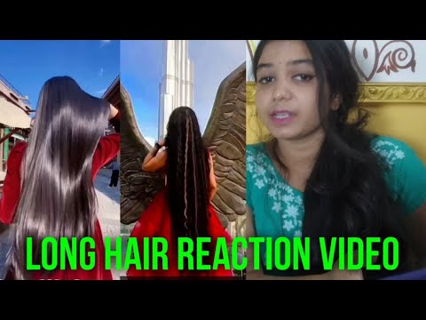 long hair reaction video _long hair lover @smriti303 - YouTube