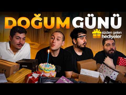 SİZDEN GELEN DOĞUM GÜNÜ HEDİYELERİNİ AÇIYORUM! BÖLÜM 1
