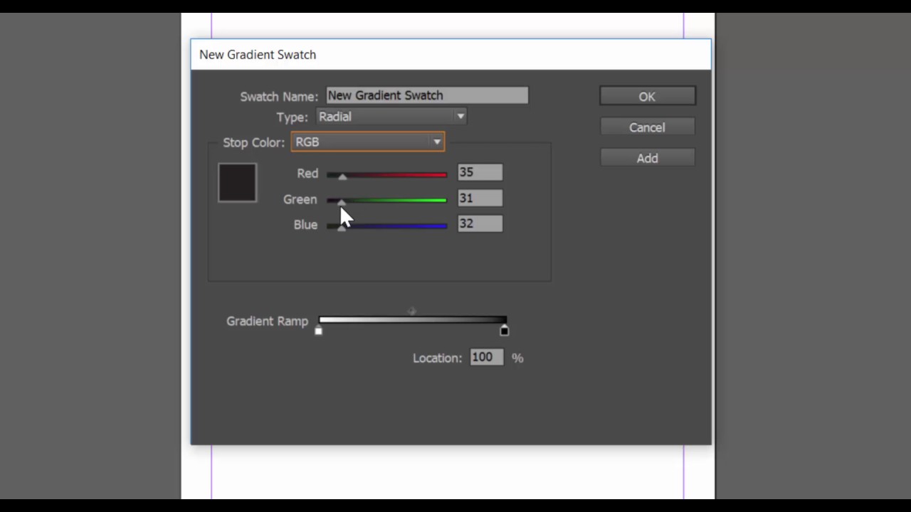 New Gradient Swatches pada Indesign - YouTube
