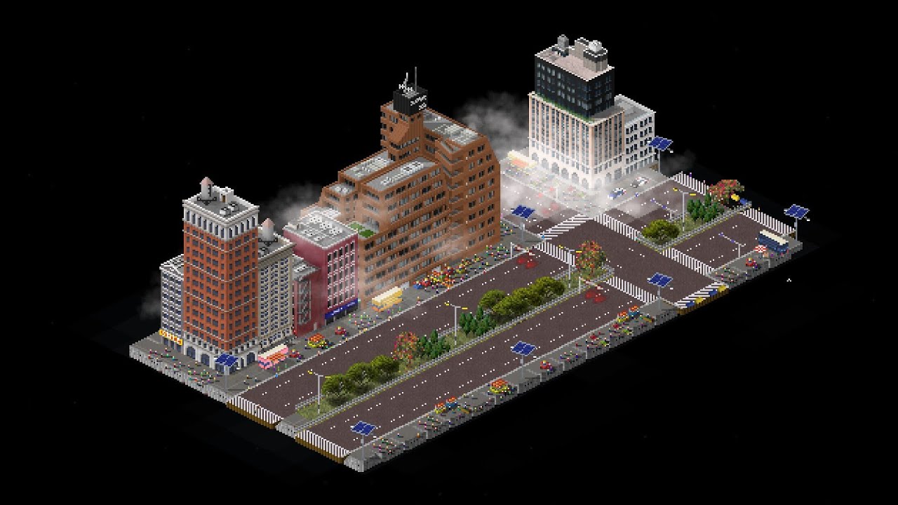 Building a Detailed Mini City Model | Theotown City. - YouTube