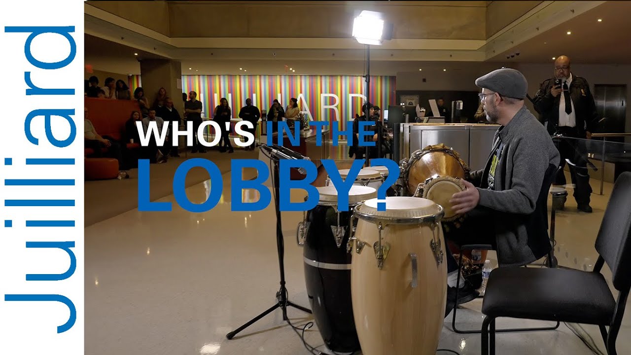 Javier Diaz, Percussionist and Composer | Who's in the Lobby at ...