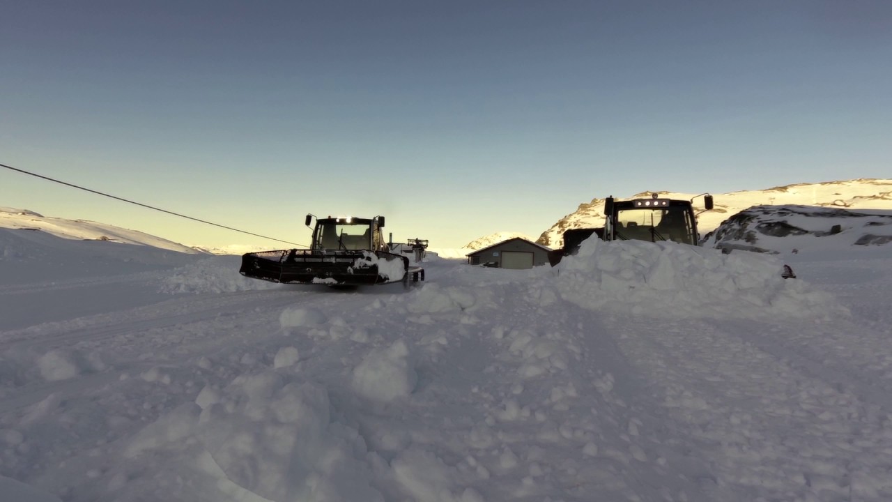 Fonna Glacier Ski resort - YouTube