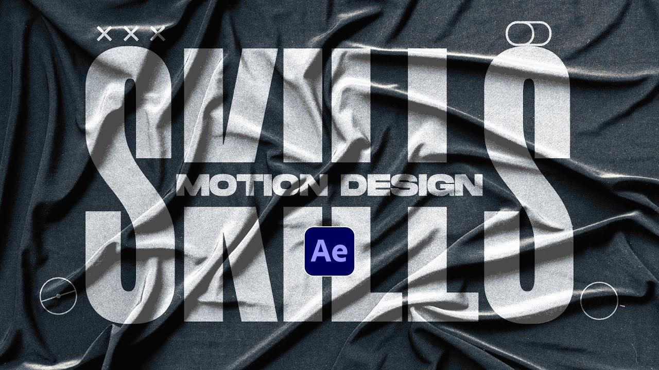 5 Motion Designs All After Effects Users Should Know! - YouTube