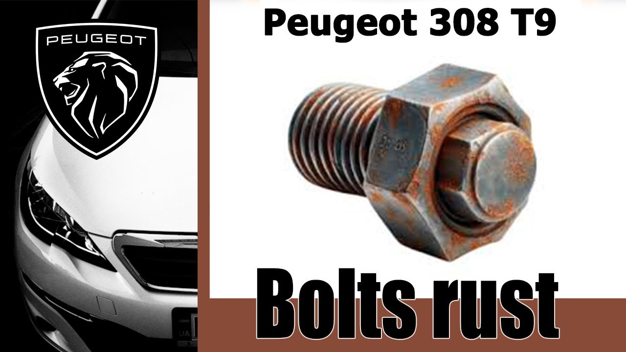 Why Do Bolts Rust on a Peugeot 308 T9? How to Prevent & Fix It! 🚗🔧 - YouTube