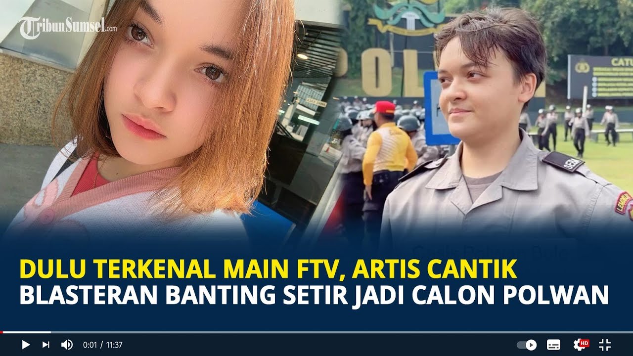 Dulu Terkenal Main FTV, Artis Cantik Blasteran Kini Banting Setir Jadi Calon Polwan - YouTube