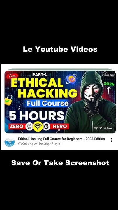 Free Resources for Learn Hacking.. #hackingcourse #coding #programming #webdevelopment #youtube ...