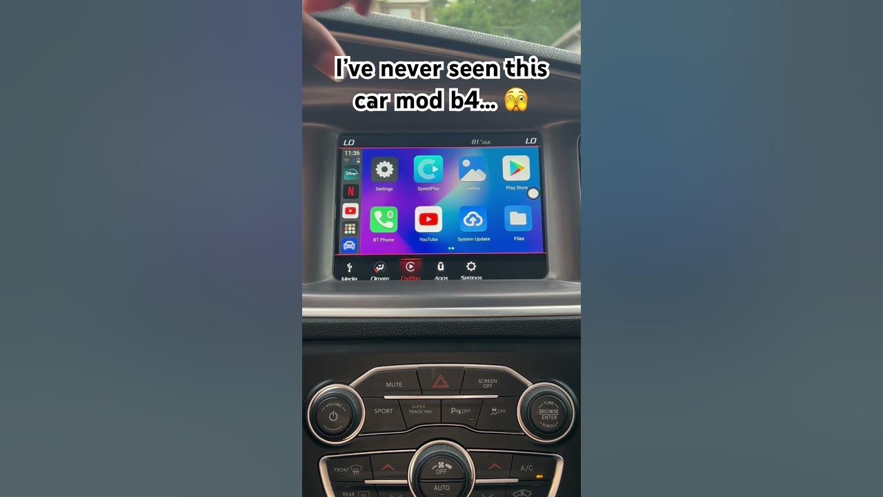 New car mod who this #cars #mods #carplay #netflix #christmas #present ...