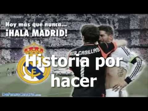 Himno Del Real Madrid Hala Madrid Y Nada Mas Letra Version Corta - YouTube