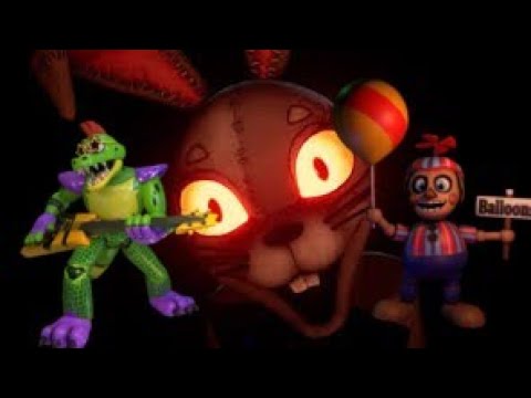 FNAF Security Breach Beating Monty or BB mini game part 1 - YouTube