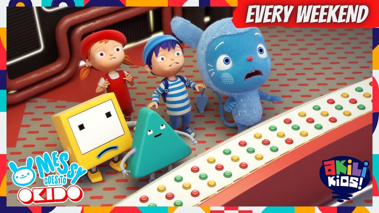 Messy Goes To Okido | The Weather-Bot | Akili Kids! - YouTube