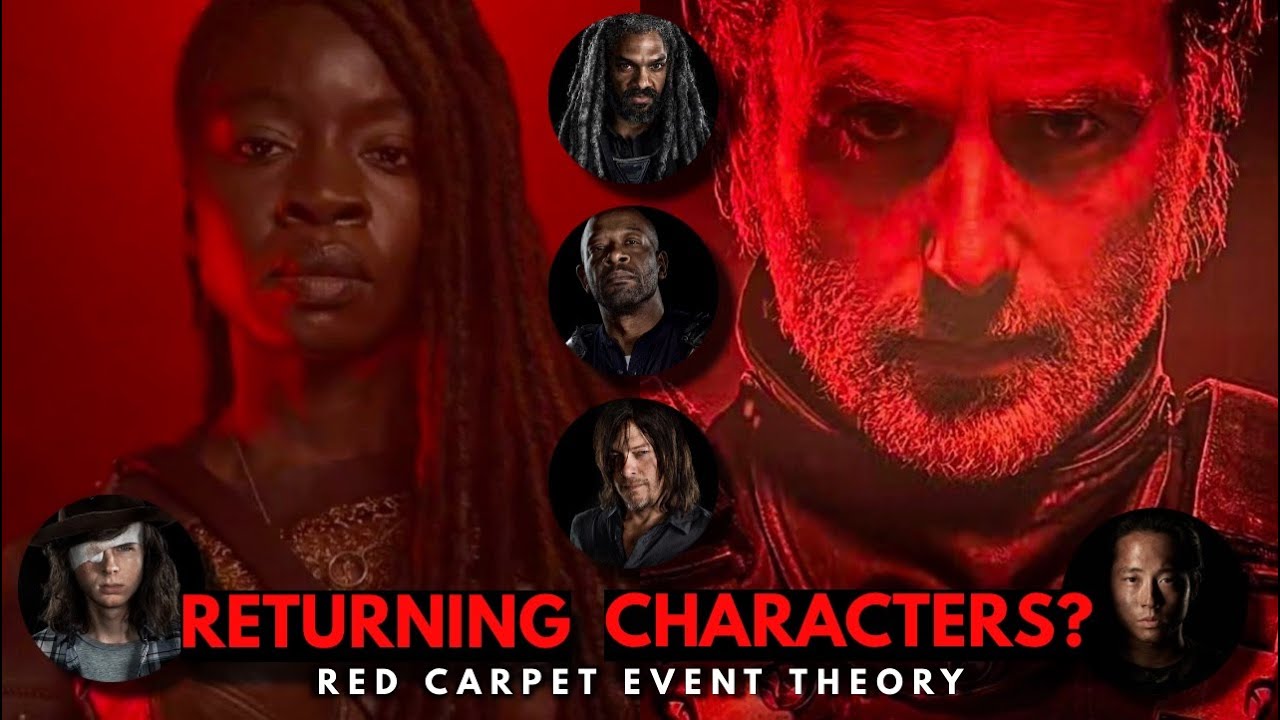 TWD: Returning Characters? Red Carpet Event THEORY | Walking Dead The ...