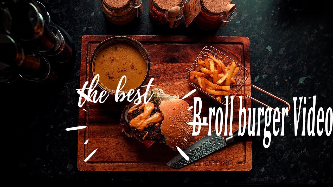 b-roll burger video - YouTube