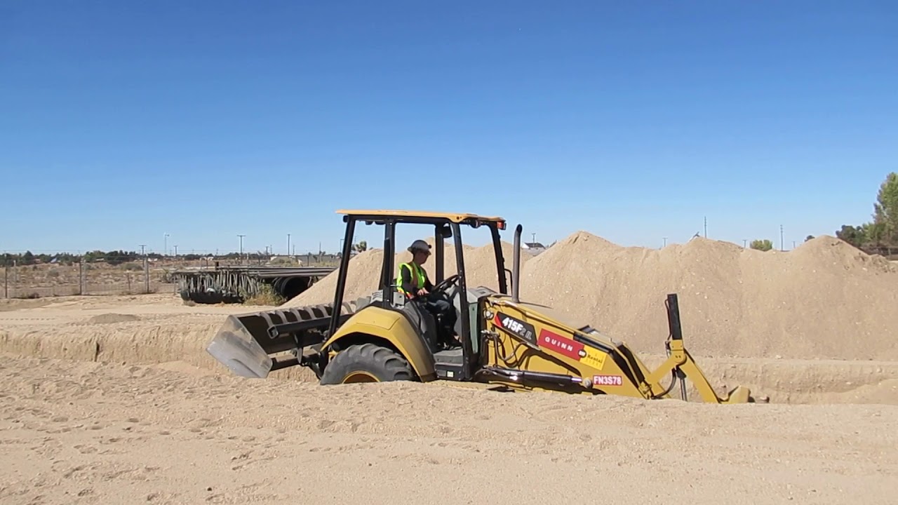 Skip-Loader Grader Work - YouTube