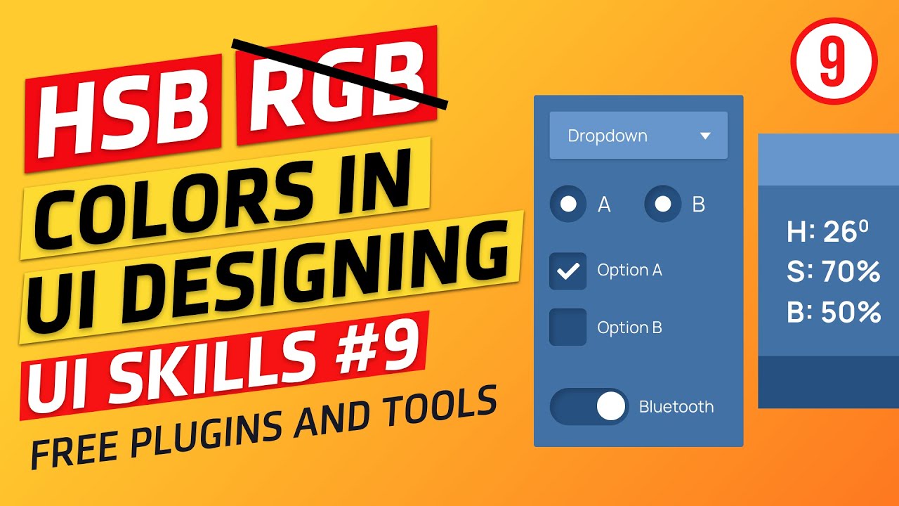 Why HSB color mode in UI designing | Graphics guruji | Learn UI Design ...