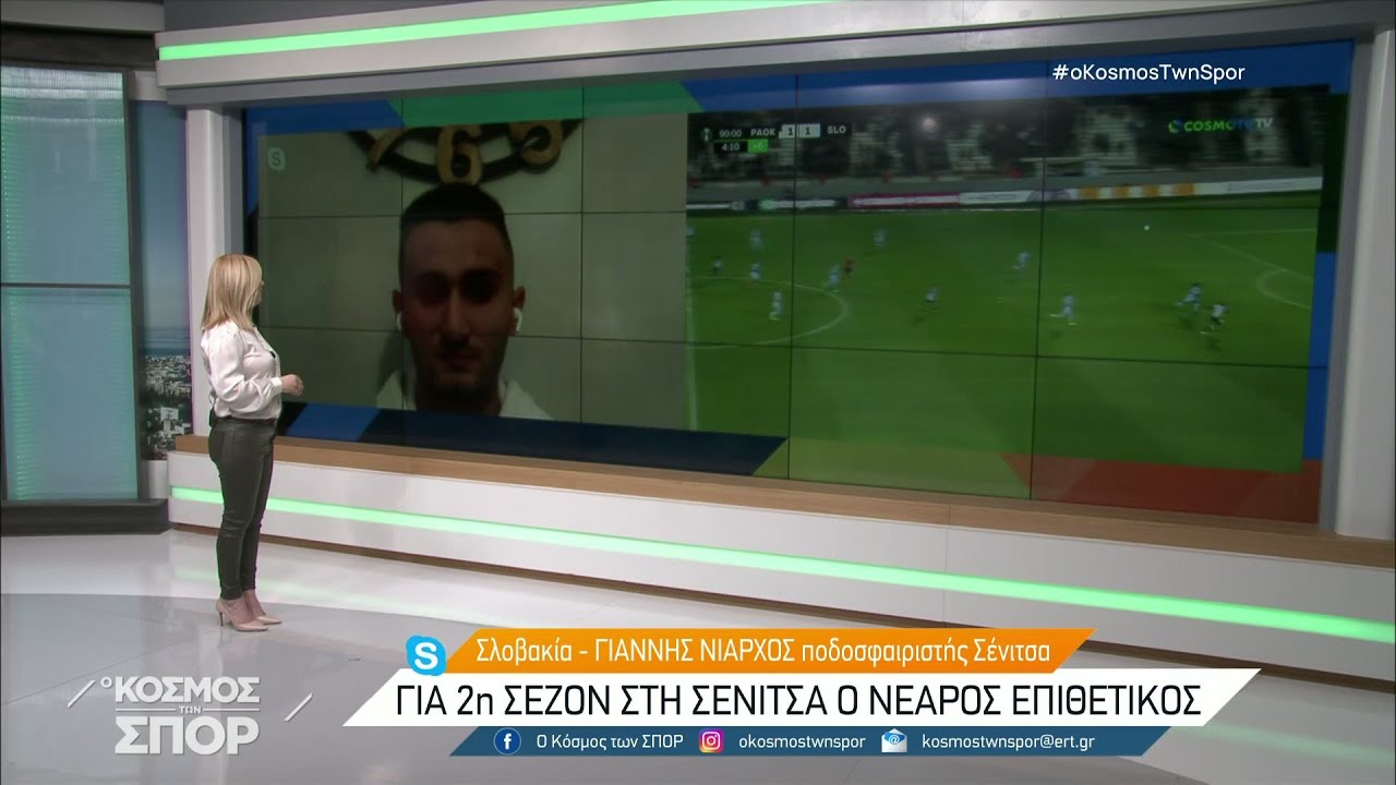 Ο Γιάννης Νιάρχος στον "Κόσμο των Σπορ" | 25/11/2021 | ΕΡΤ - YouTube