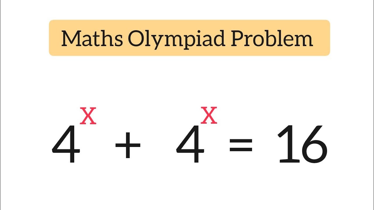 Exponential Maths Problem Maths Olympiad Youtube 2751