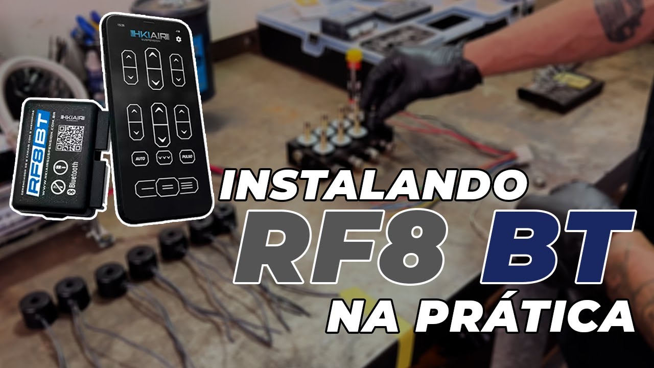 INSTALANDO RF8 BT NA PRÁTICA - YouTube