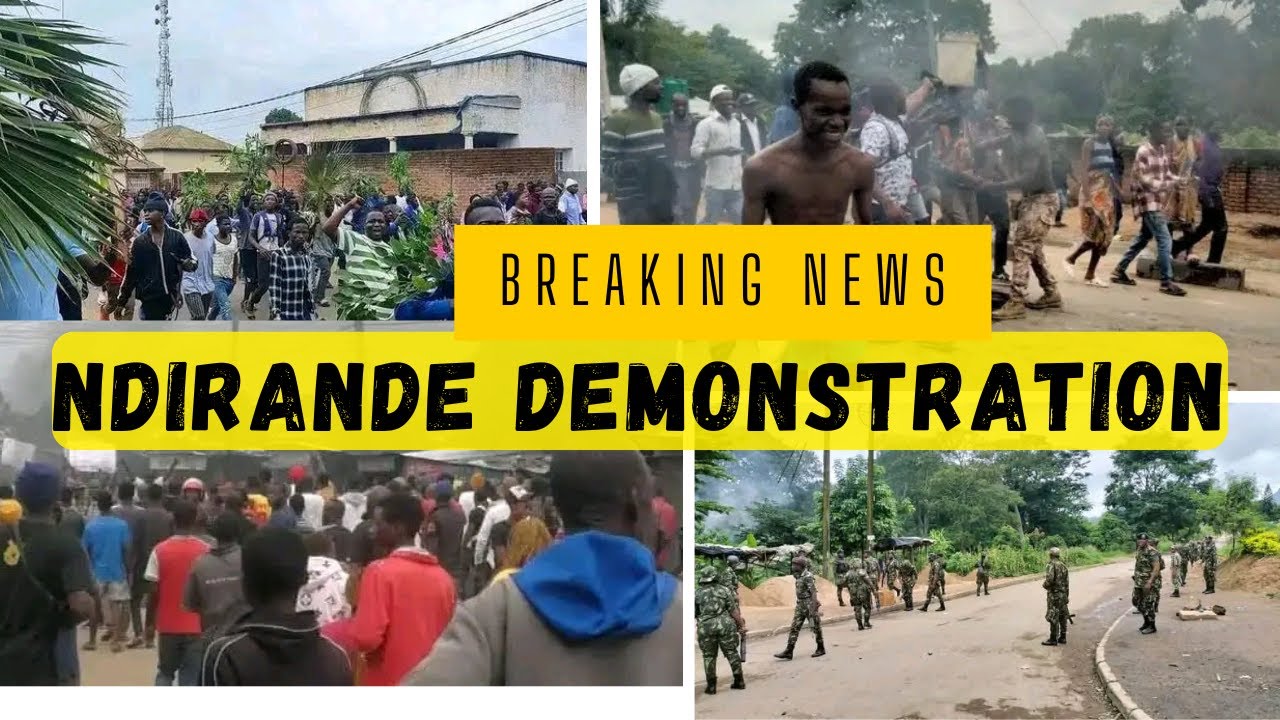 NDIRANDE DEMONSTRATIONS: KU NDIRANDE TOWNSHIP KWAVUTA KWAMBIRI NDIPO ...