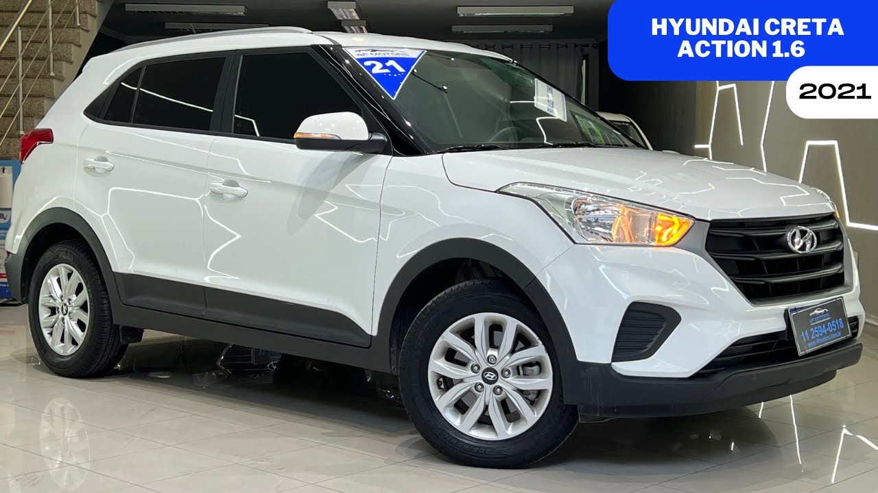 Hyundai Creta Action 1.6 Aut. 2021 @4fmotors - YouTube