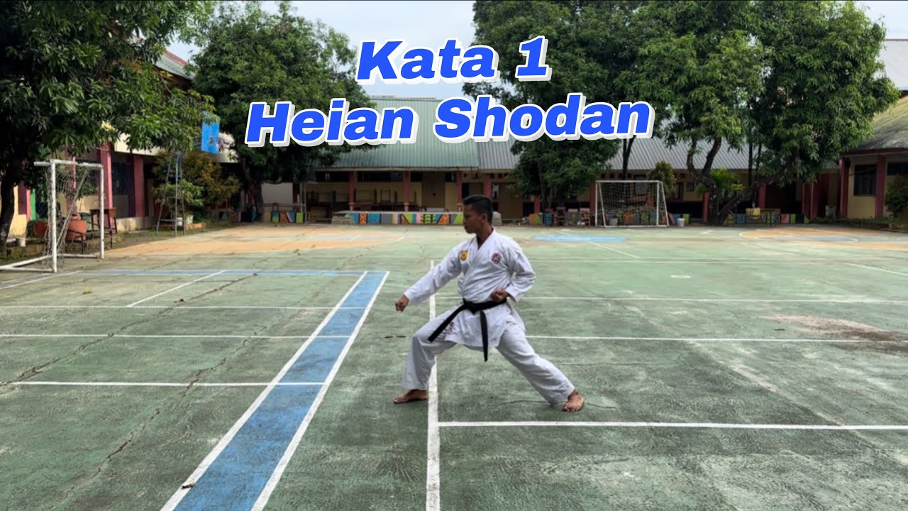 Kata 1 KARATE Heian Shodan - YouTube