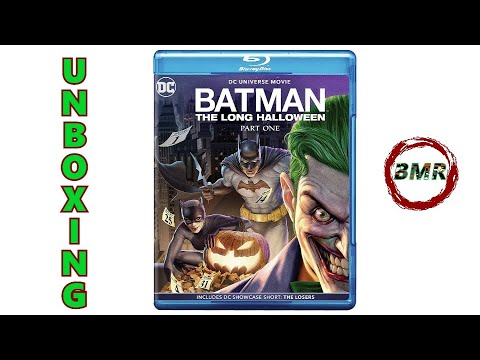 Batman: The Long Halloween Part One Blu-Ray Unboxing - YouTube