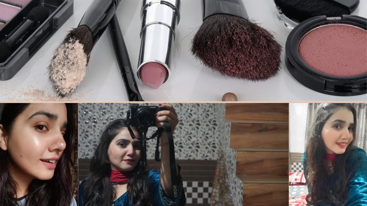 I created a messy make-up look 😂 - YouTube