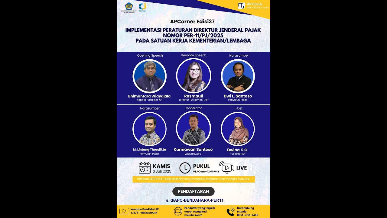 AP Corner Eps. 37: Implementasi PER-11/PJ/2025 pada Satuan Kerja ...