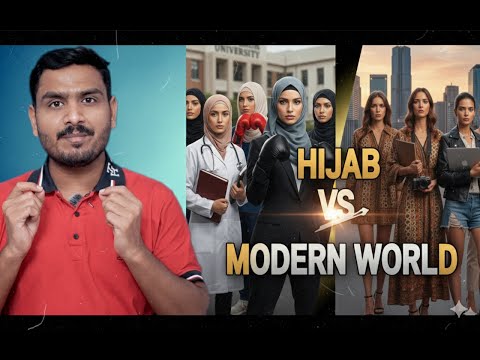 Hijab vs Modren World  Hijab is not a barrier, it’s a crown 👑