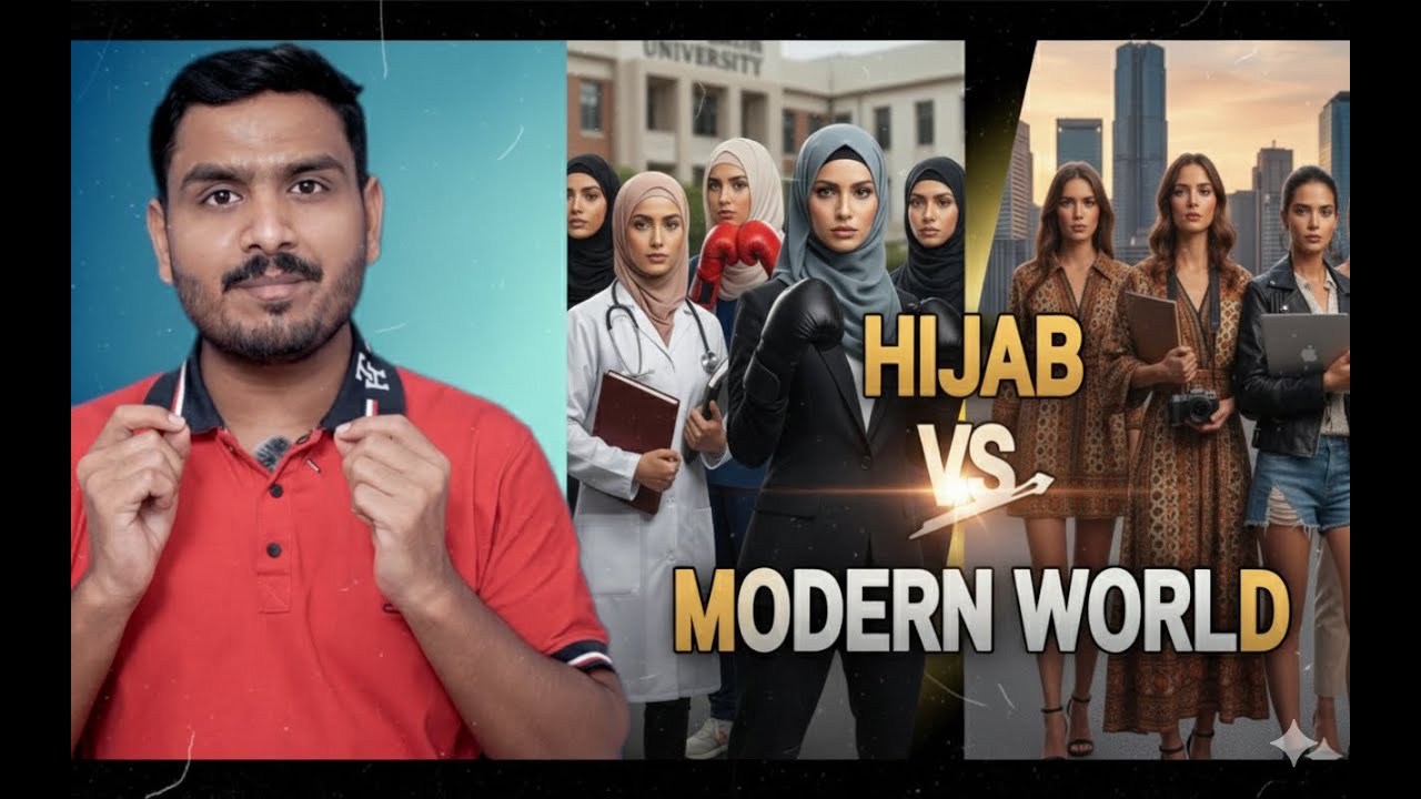 Hijab vs Modren World Hijab is not a barrier, it’s a crown 👑 - YouTube